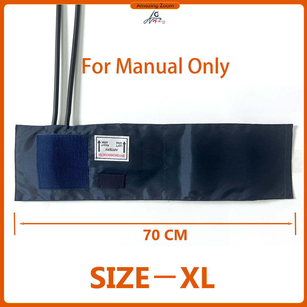 Universal Manual Arm Cuff BP XL Size Upper Arm Cuff For ManualAneroid ...