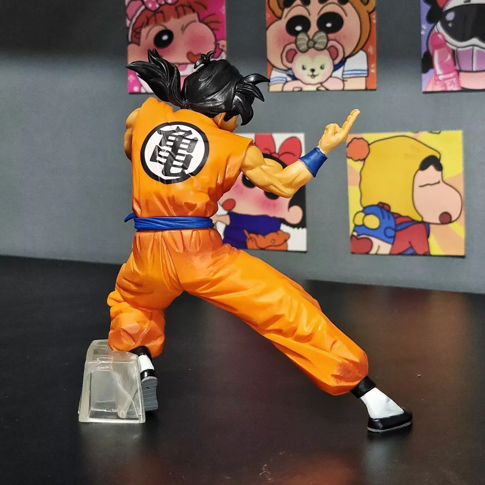 Dragon Ball Super Saiyan Yamcha Spirit Ball Wolf Fang Fist Figure Model ...