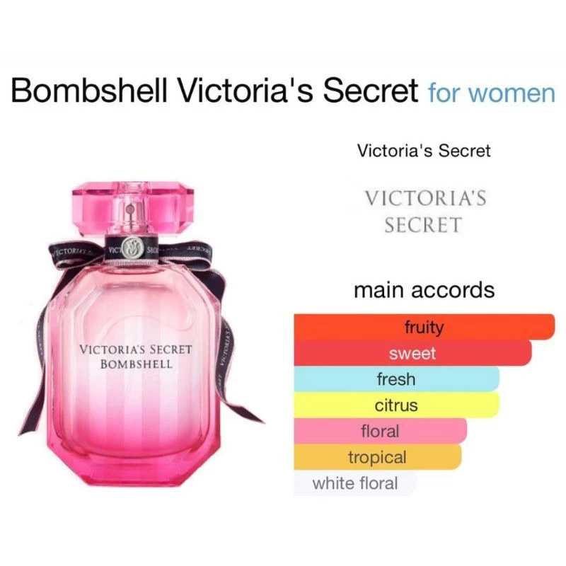 Victoria Bombshell Perfume For Women long lasting Original EDP 100Ml ...
