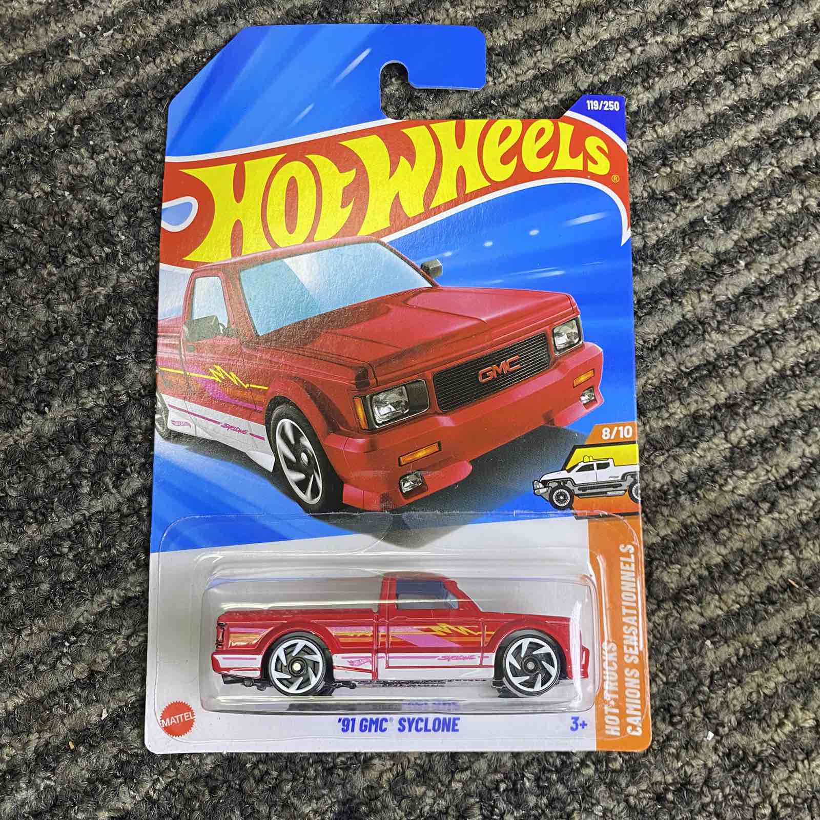 Hot Wheels Mainlines | Basic Cars: '91 GMC SYCLONE | Shopee Philippines