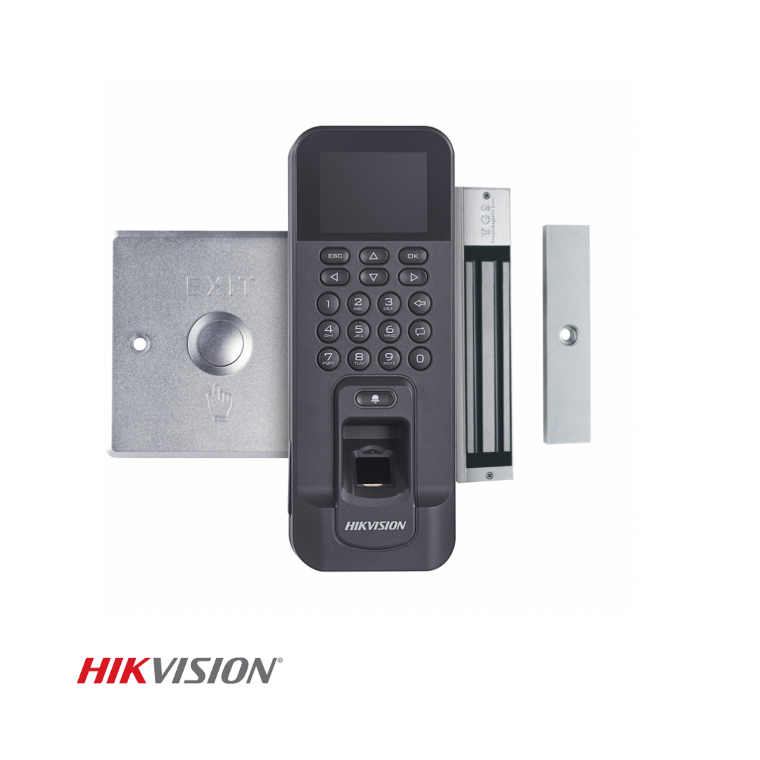 HIKVISION DS-KAS261 Fingerprint Access Control Keypad System with ...
