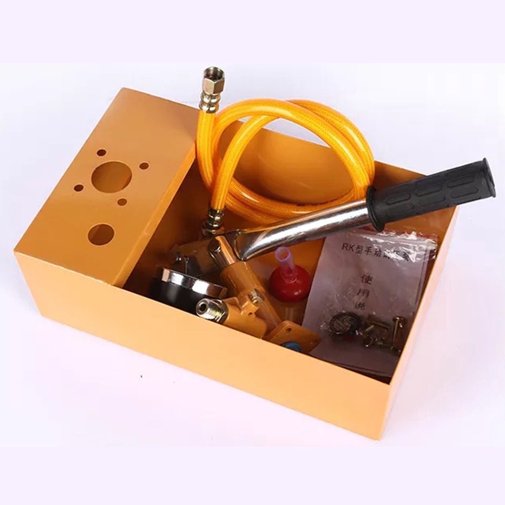 Pressure Test Pump Manual Aluminum 25-40KG 4MPa Water Pressure Tester ...