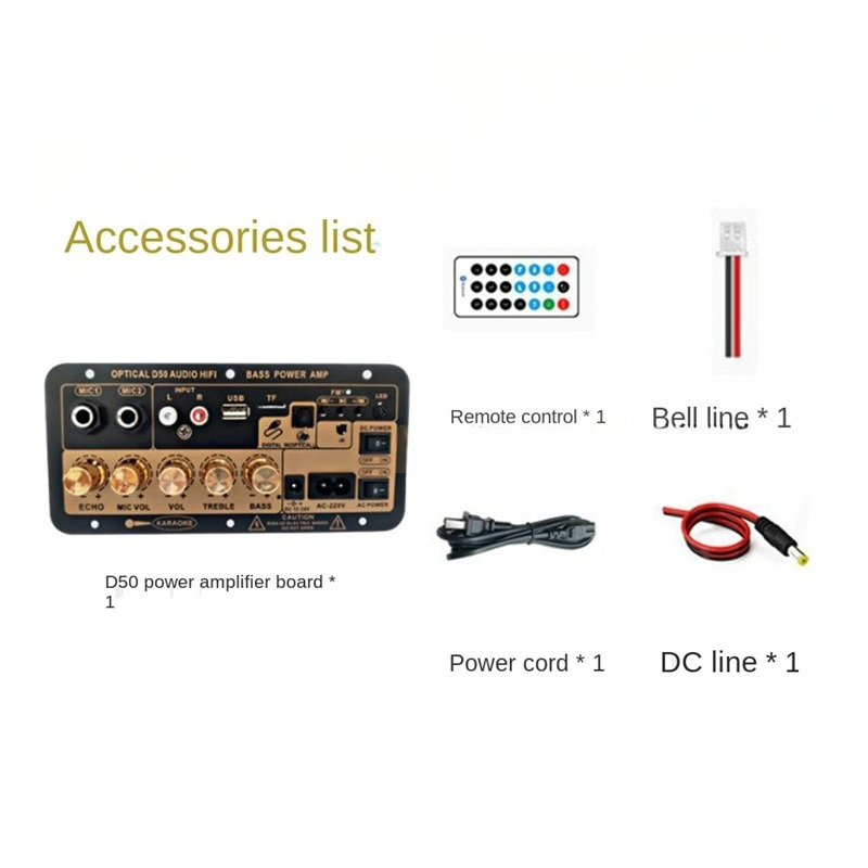 900W Bluetooth Karaoke Audio Power Amplifier Board – Hi-Fi Stereo ...