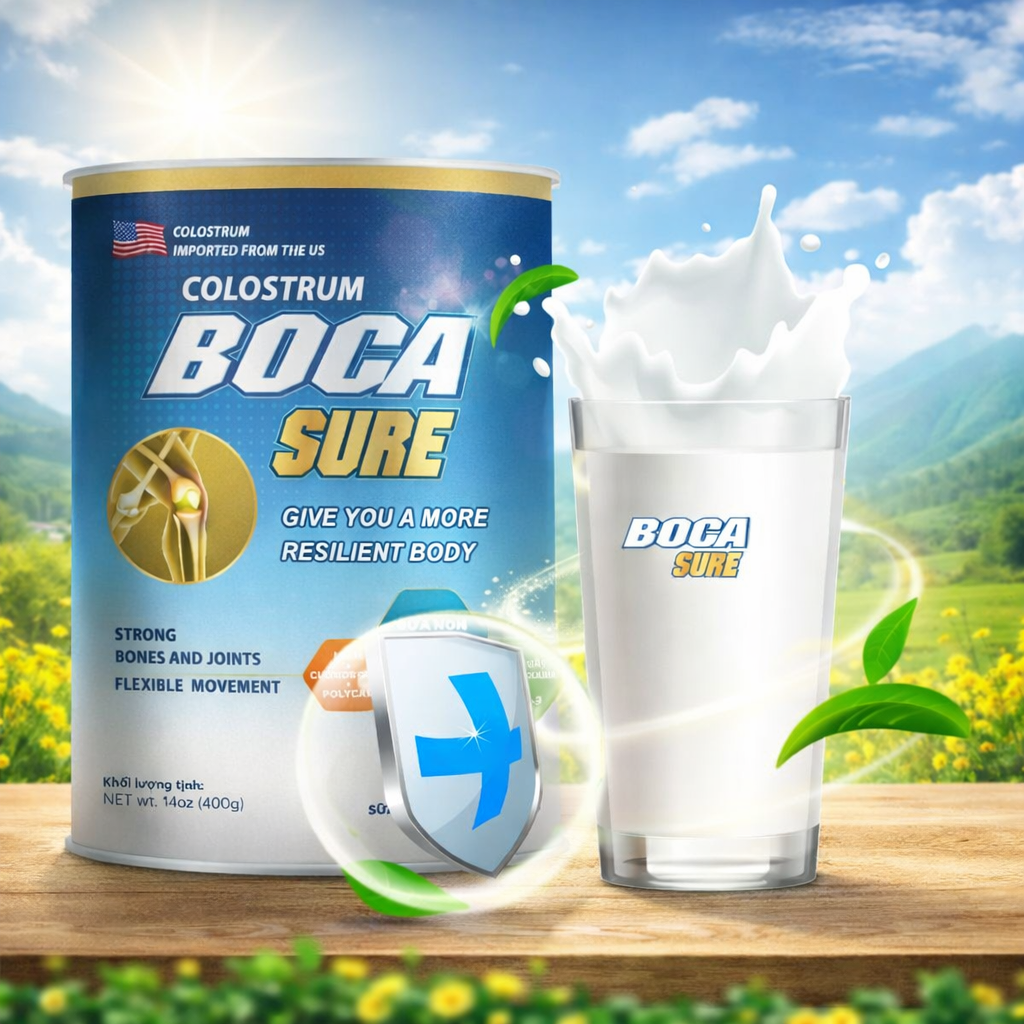 Boca Sure Colostrum Milk 400g | Supports Bone & Joint Health | Shopee ...