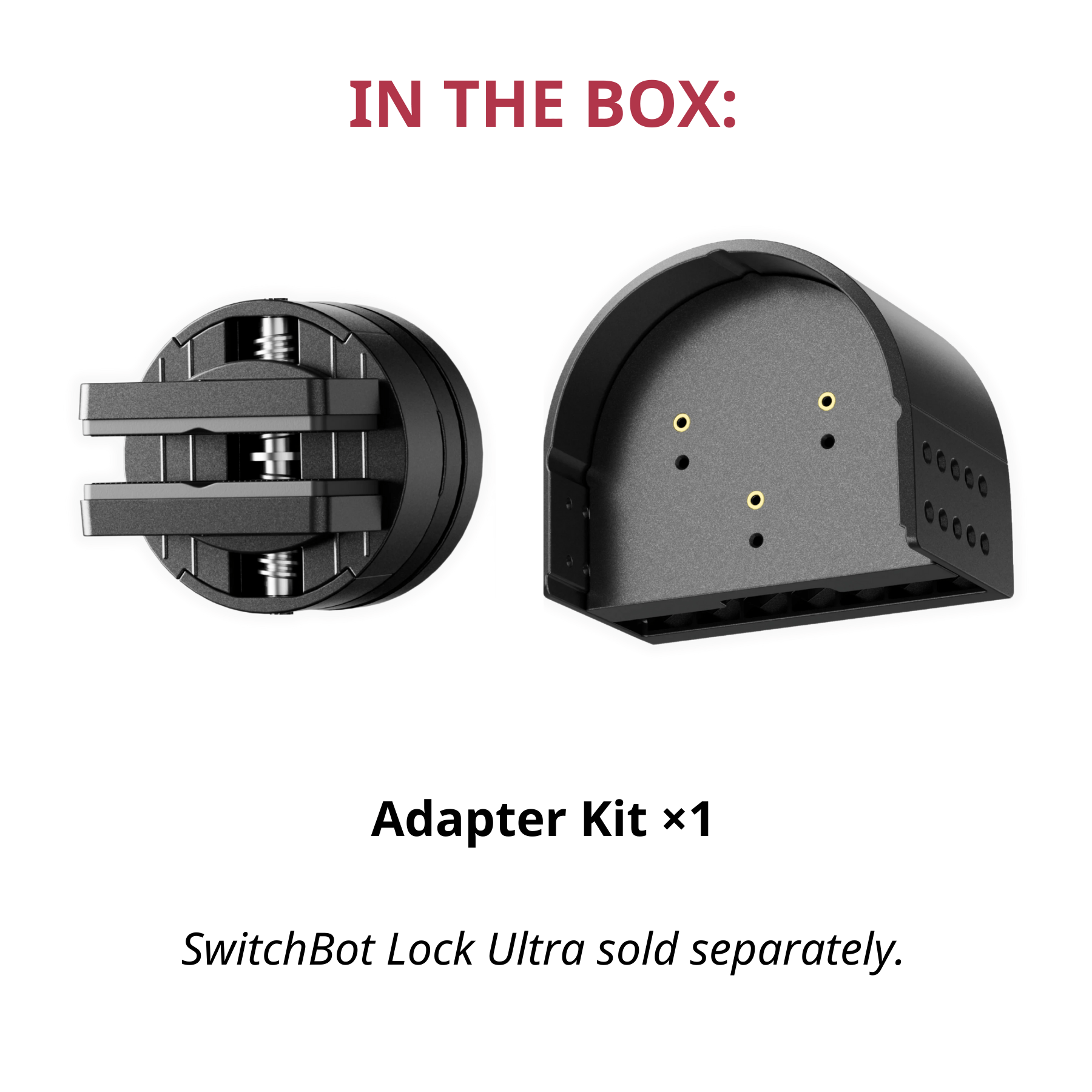 SwitchBot Lock Ultra Adapter Kit - For Thumbturn Style Locks | Shopee ...