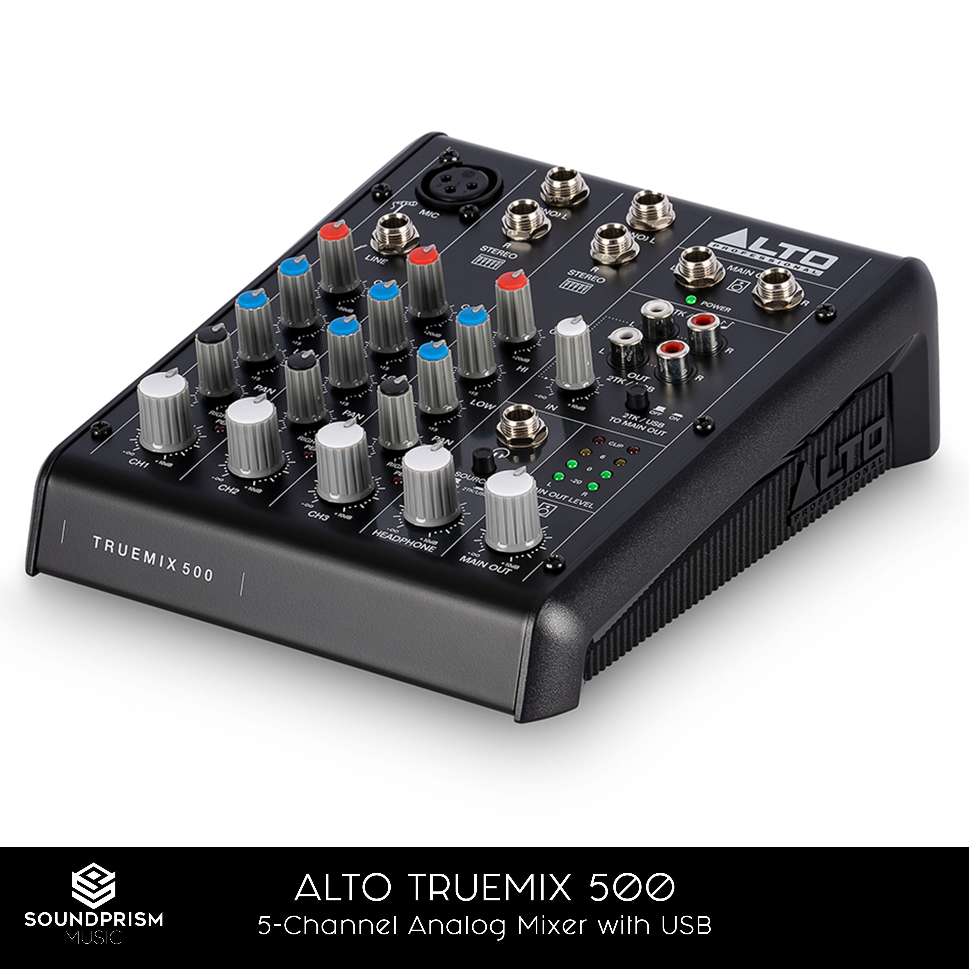 Alto TrueMix 500 5-Channel Analog Mixer with USB | Shopee Philippines