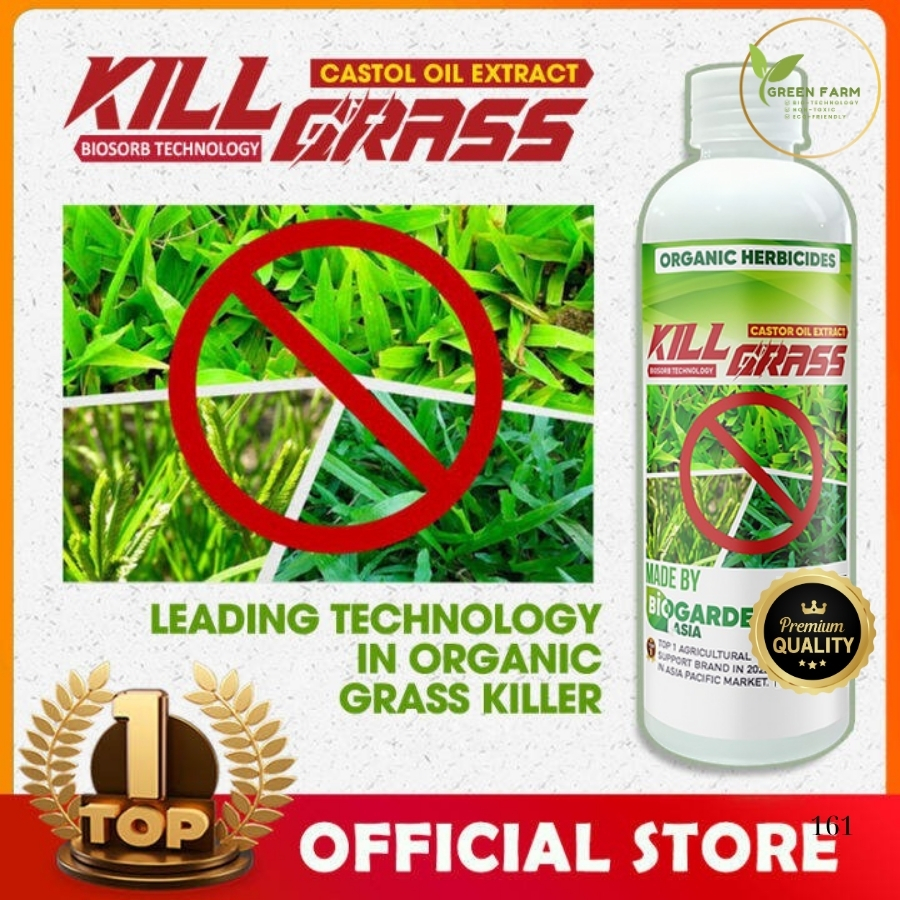 Kill Grass Herbicide – Fast-Acting Organic Weed Killer for Garden ...