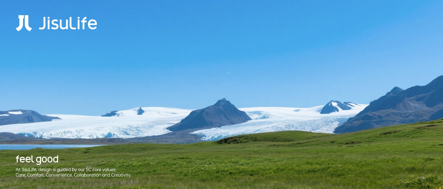 JISULIFE Handheld Fan Life9 - Electroplating Tech, Turbo Power, 5 Gear ...