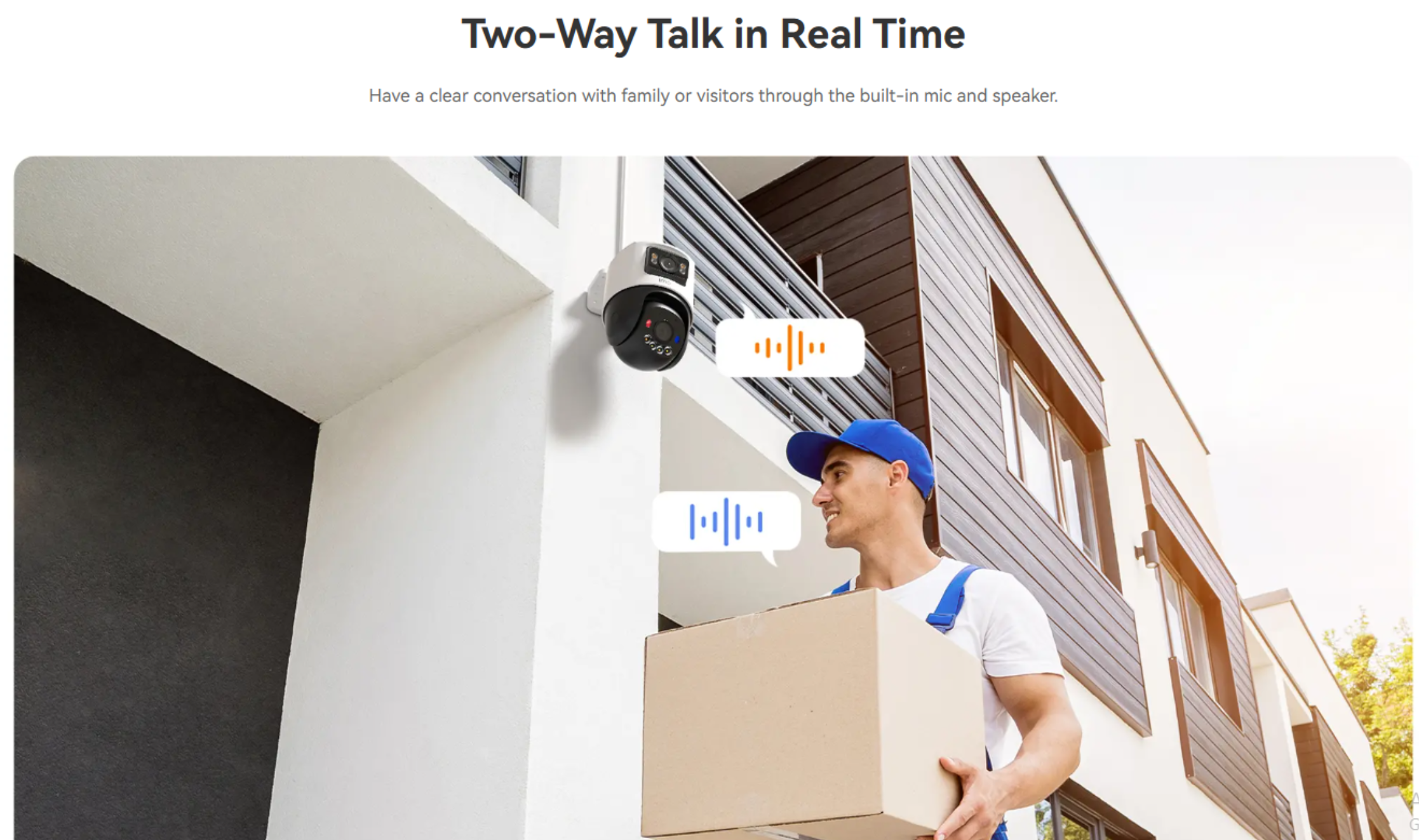 IMOU PS70F 10MP Dual Lens PoE Outdoor Smart Camera Flexible Power ...