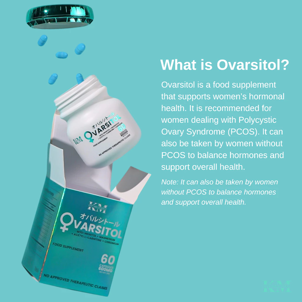 KM Ovarsitol 600mg | Myo-Inositol with Essential Minerals | Shopee ...