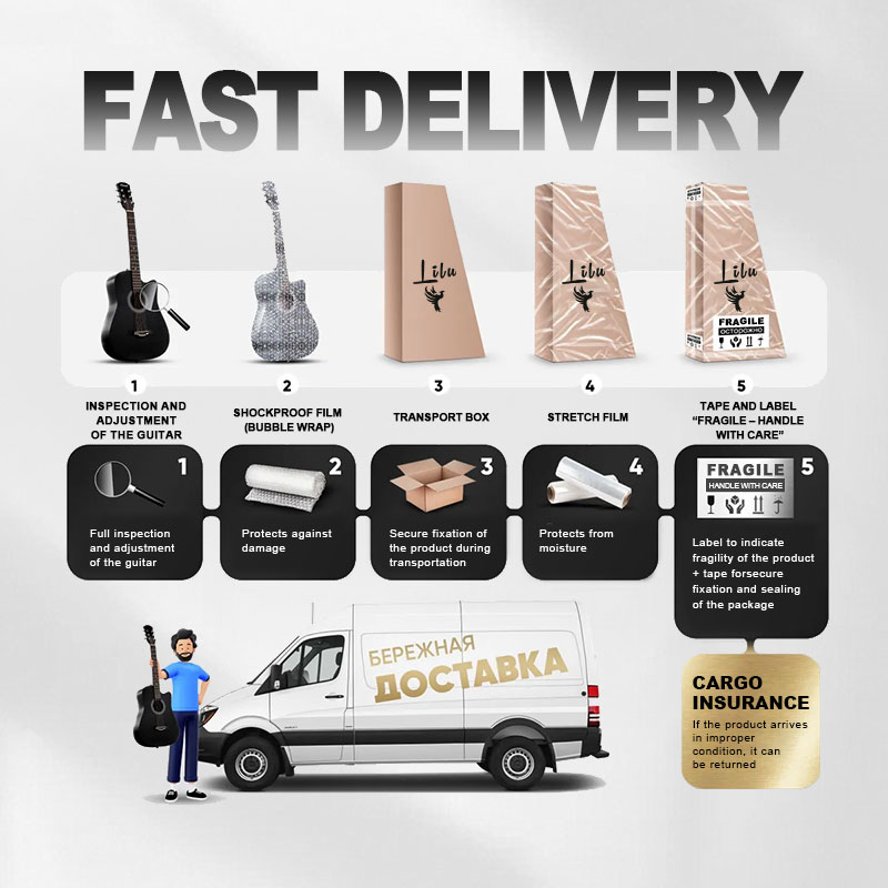 Cloud Atlas Acoustic Electric Guitar Set Beginner Low Action Guitar ...