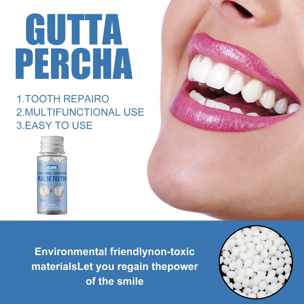 【Gift】Temporary Denture Repair Kit for Missing Teeth Gaps Filled with ...