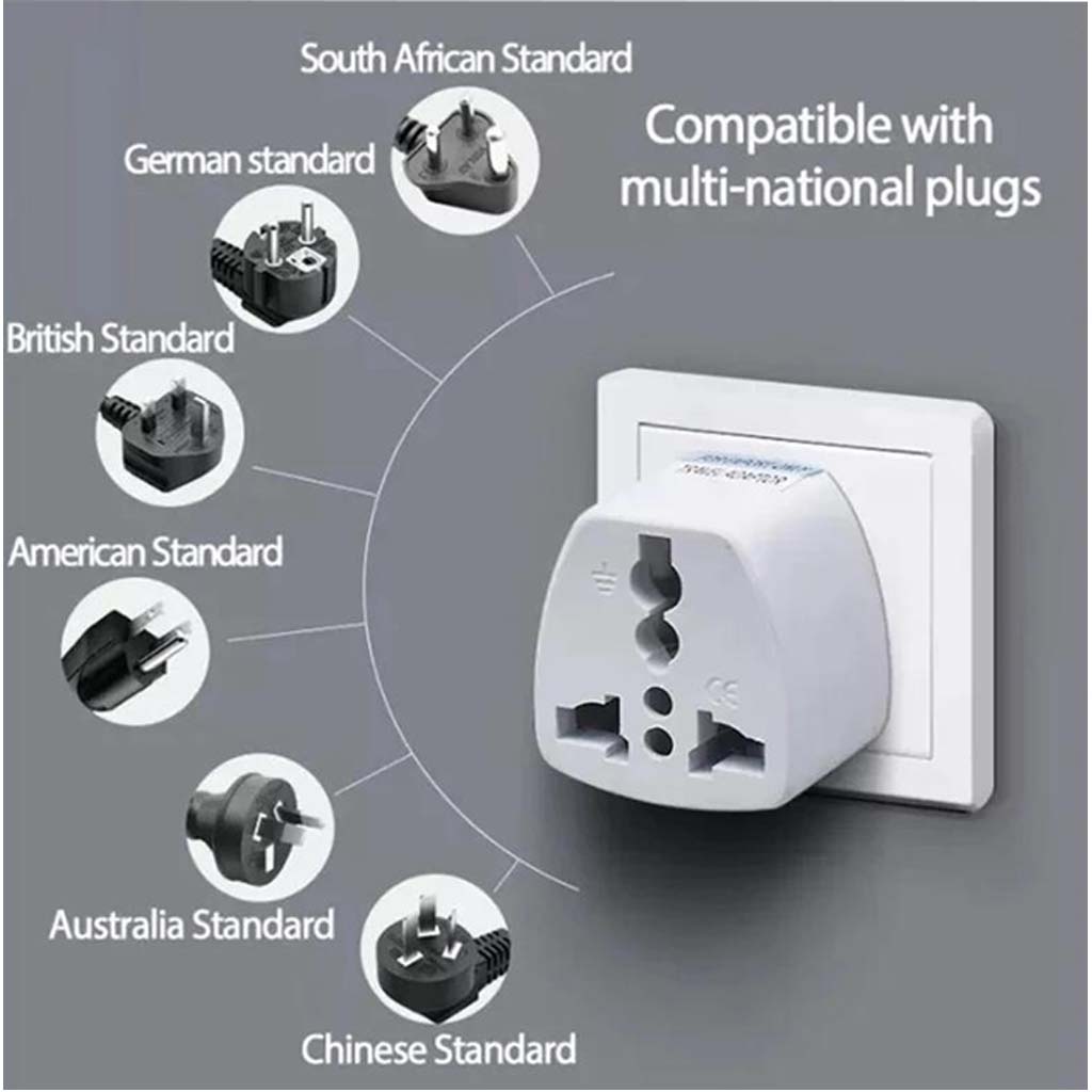 Universal Adaptor 10A Plug Converter Socket Travel Power Adapter BLY001 ...