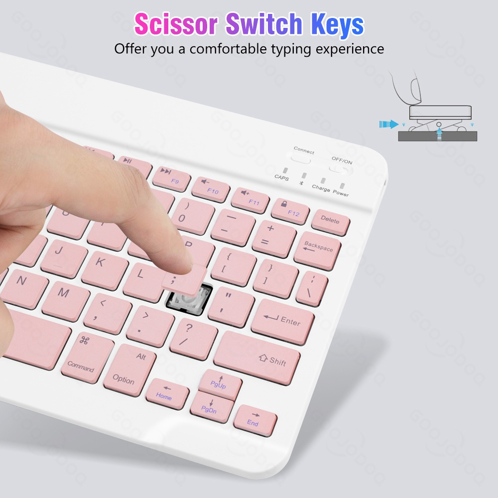 10 inch Wireless Bluetooth Mobile Mini Keyboard And Mouse Suitable For ...