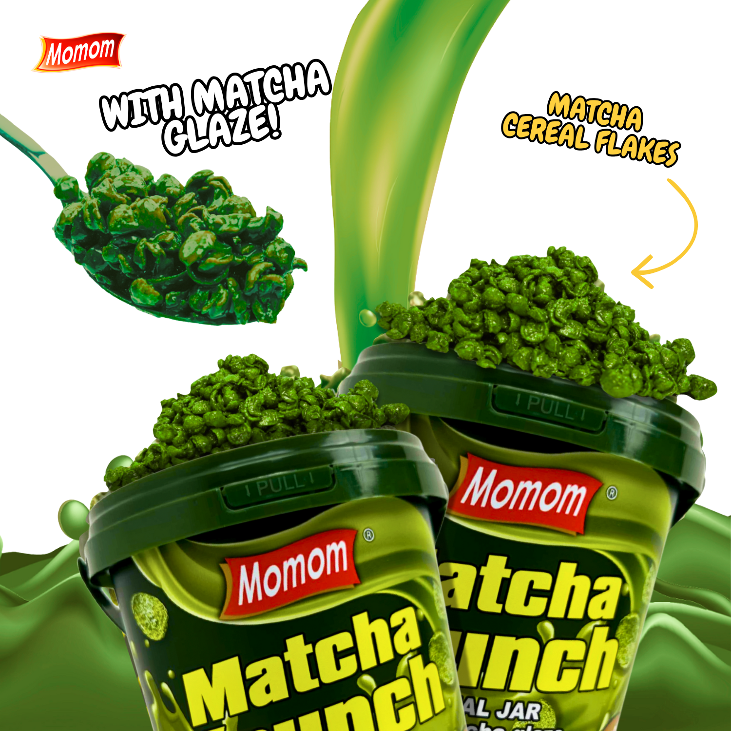 [BUY 1 TAKE 1] Momom Chocolate Krunch, Crunchy Cereal Snack with ...