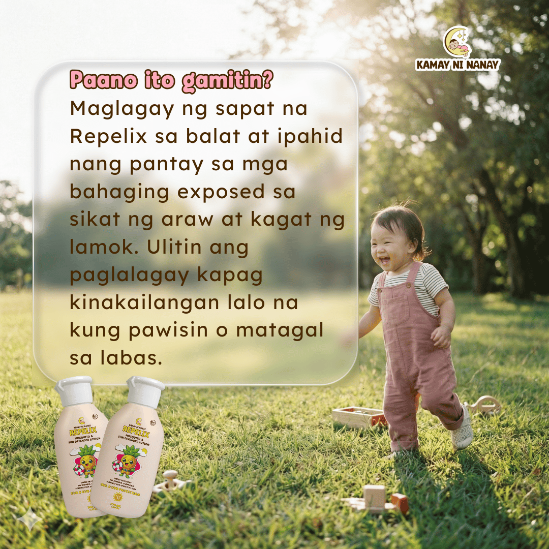 Kamay ni Nanay Repelix and Rash Cream Combo Pack | Natural Ingredients ...