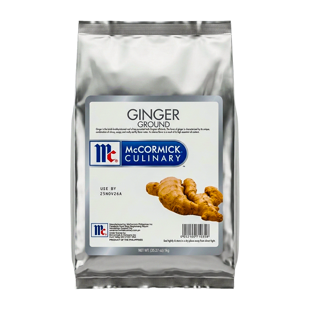 McCormick Ginger Ground 1kg Foil Pack | Shopee Philippines