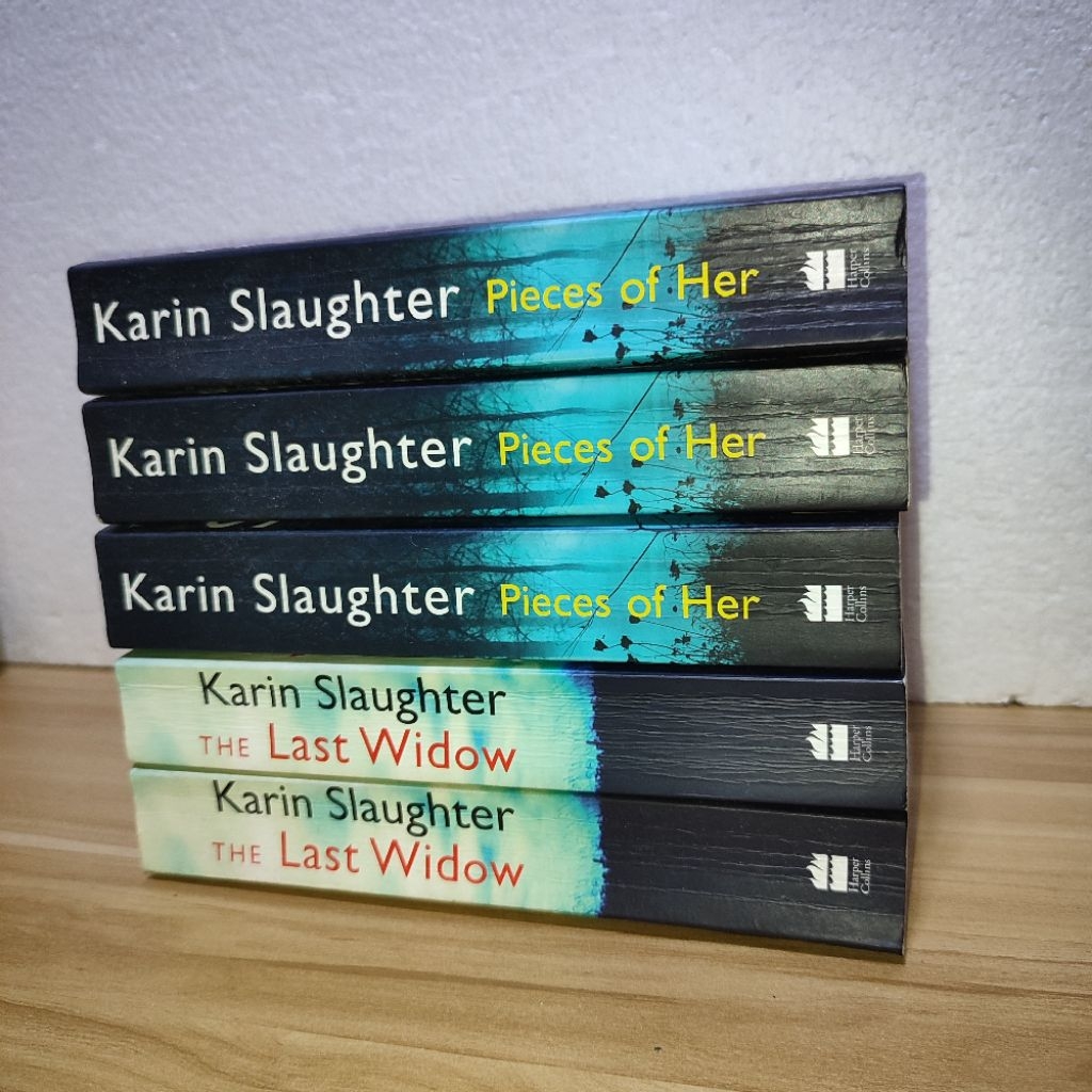 Karin Slaughter's Brutal Crime Psychological Suspense Fiction Books ...