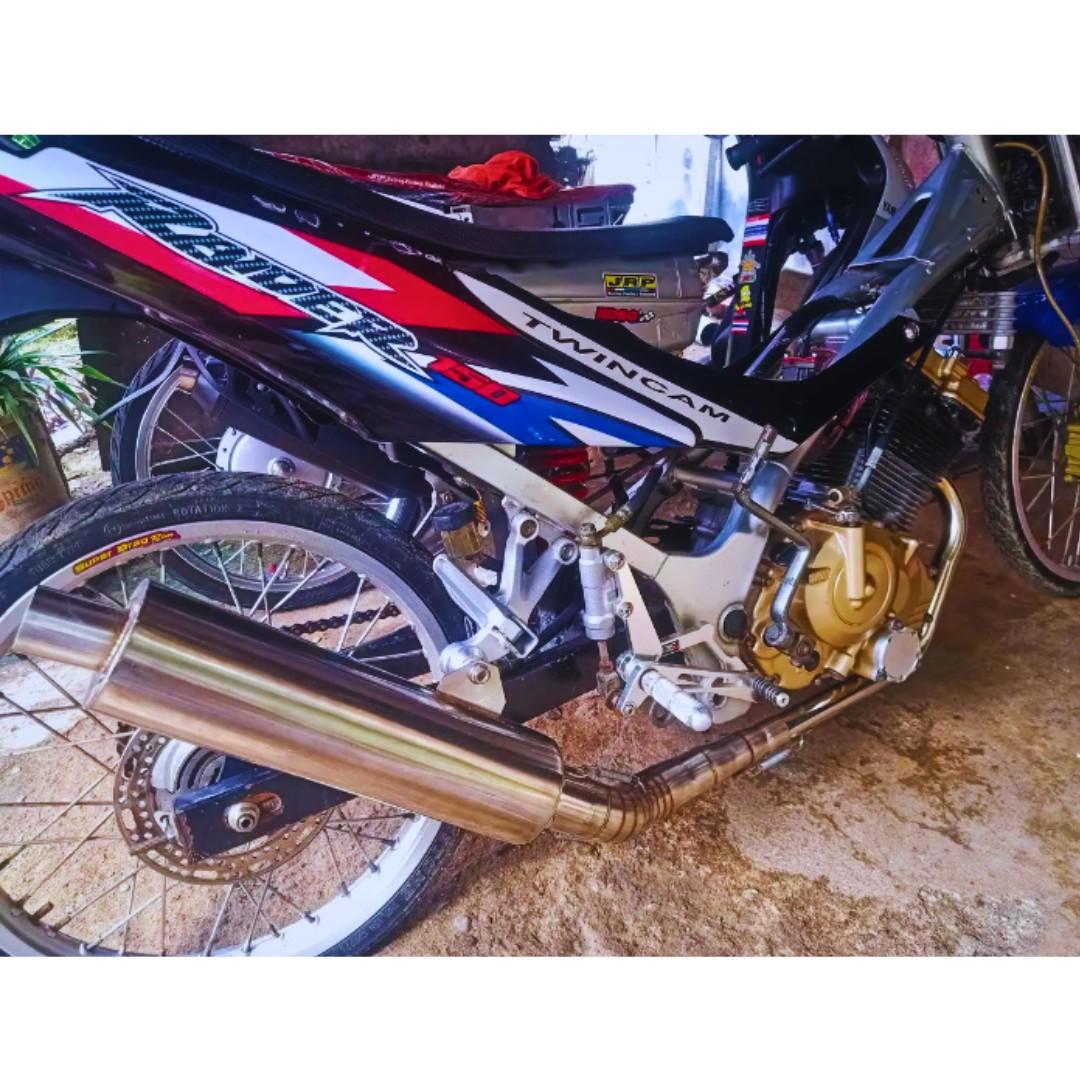 High Quality Stainless Stock Pipe for Raider 150 Carb/ Raider 150 FI ...