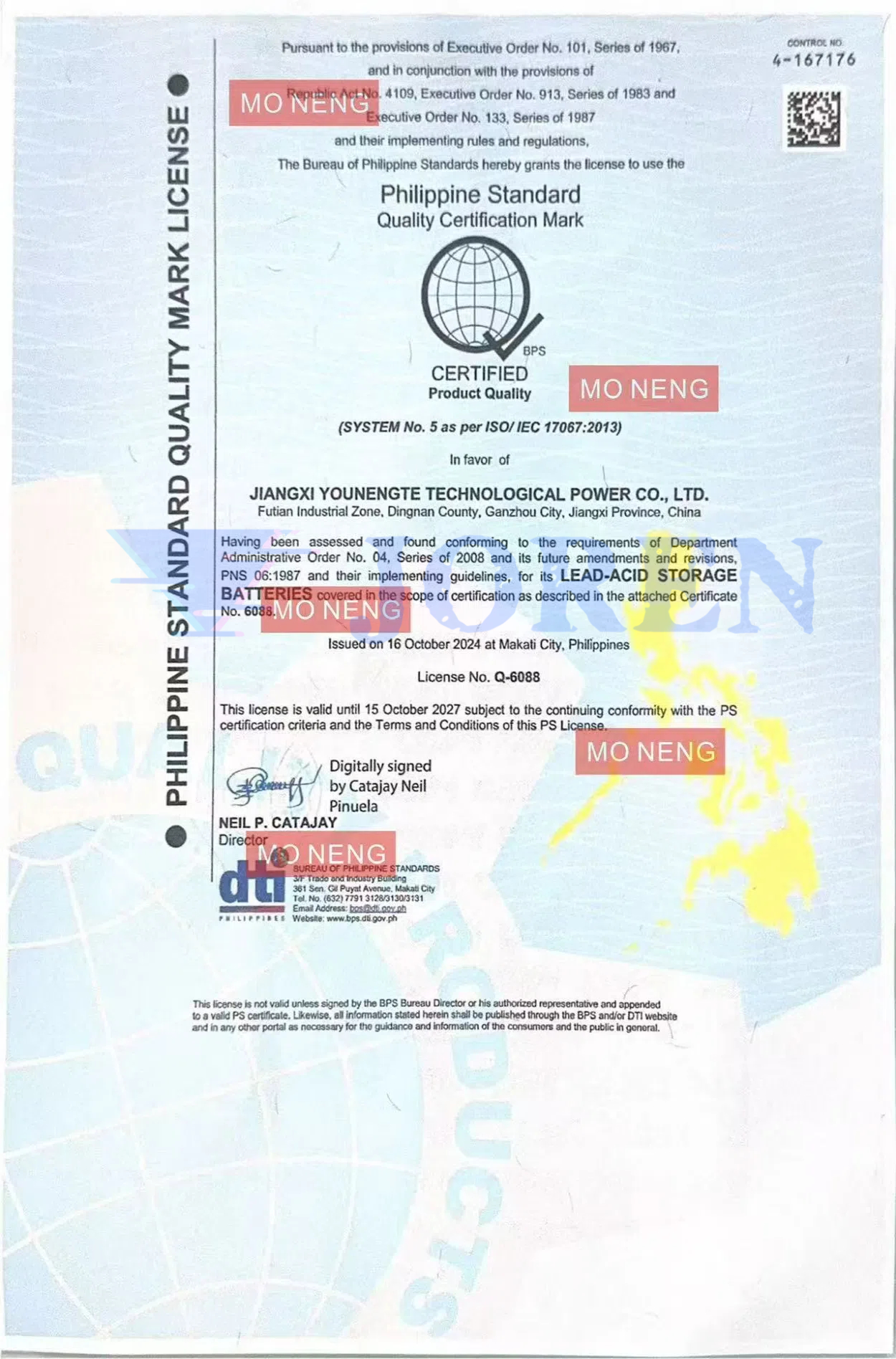 MO NENG MOTORCYCLE 12V Maintenance-Free Lead-Acid BATTERY 12N3L/4L/6.5L ...