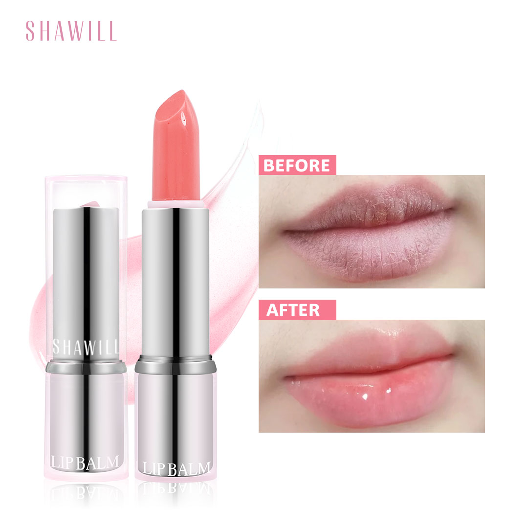 Shawill Colored Lipstick Lip Balm Lip for Dry lips Long lasting ...