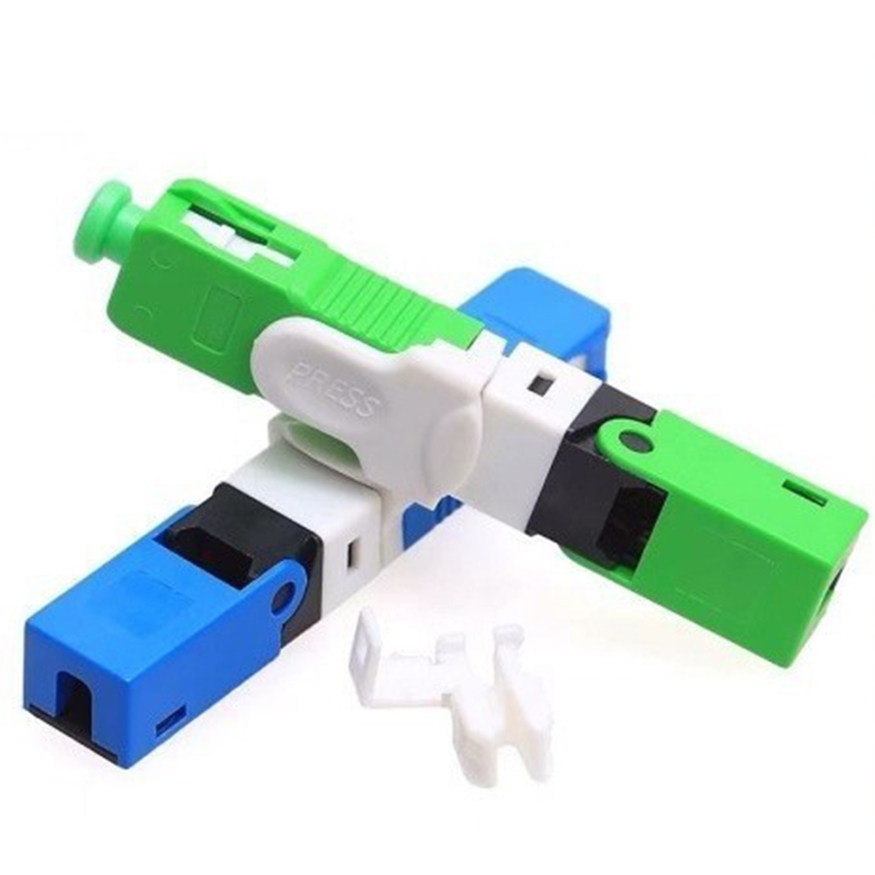 10pcs SC Connector (SC-UPC/SC-APC) Butterfly Fiber Optic Quick ...
