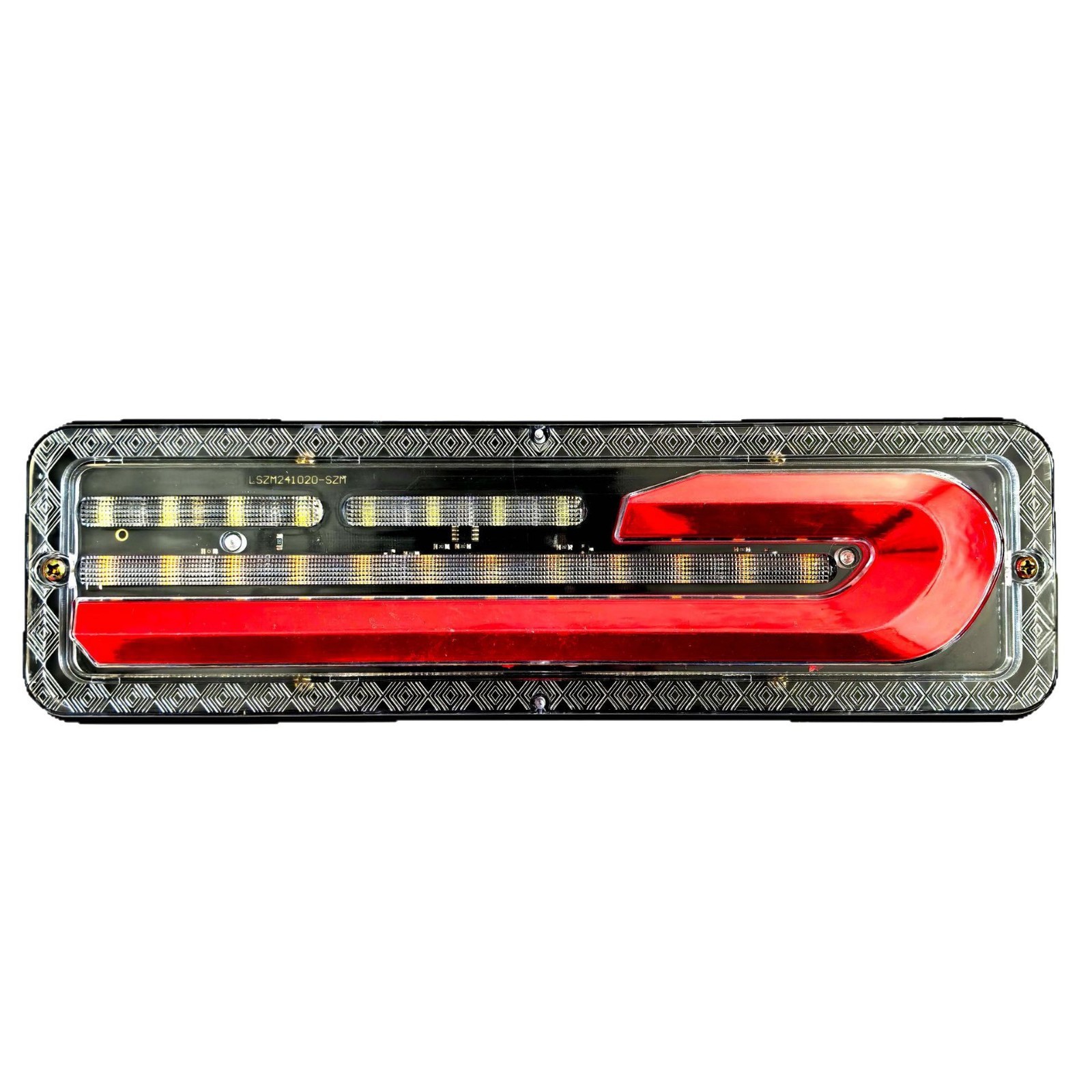 12V LED Car Truck Lorry Brake Light Stop Turn Rear Tail Trailer Signal ...