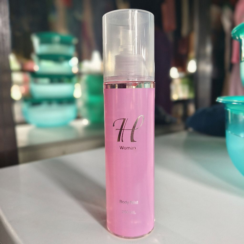 Tupperware Body Mist 250ml For Her & For Him (H Woman / Black Jeans ...