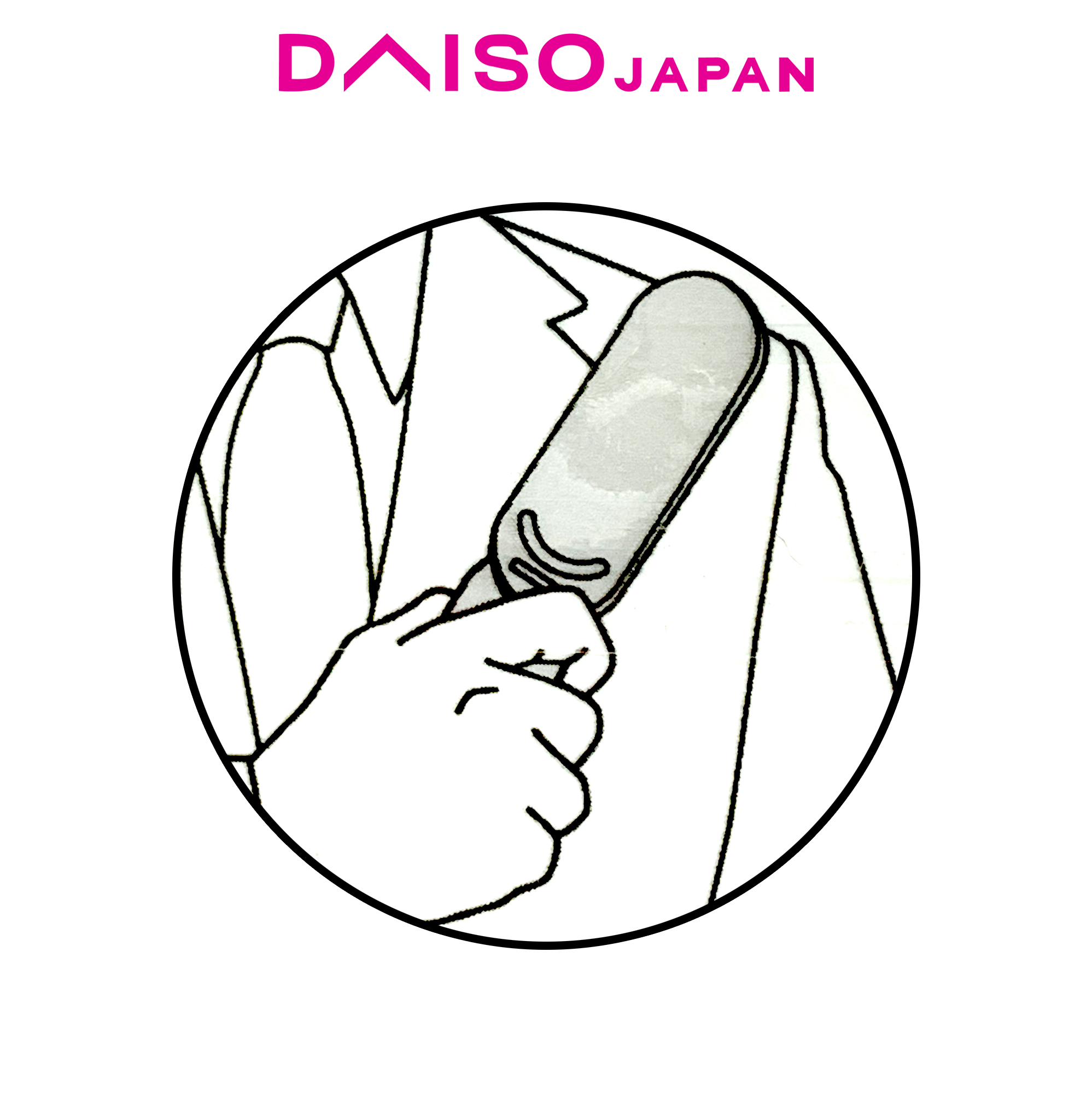 Daiso Clothes Brush with Mirror | Shopee Philippines