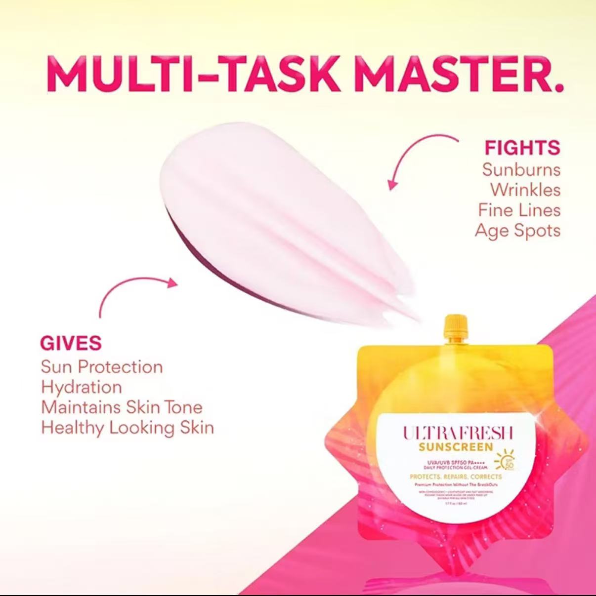 BUY 1 TAKE 2 HIKARI Ultra White Sunscreen Whitening Wear Sun Screen ...