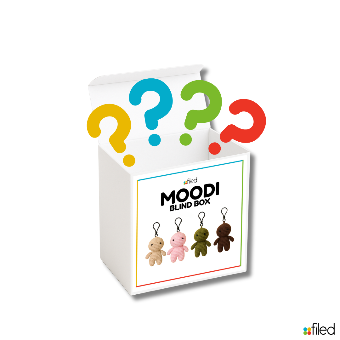 Moodi Blind Box Crochet Keychain Plush Pendant Figurine Collectible Item | Shopee Philippines