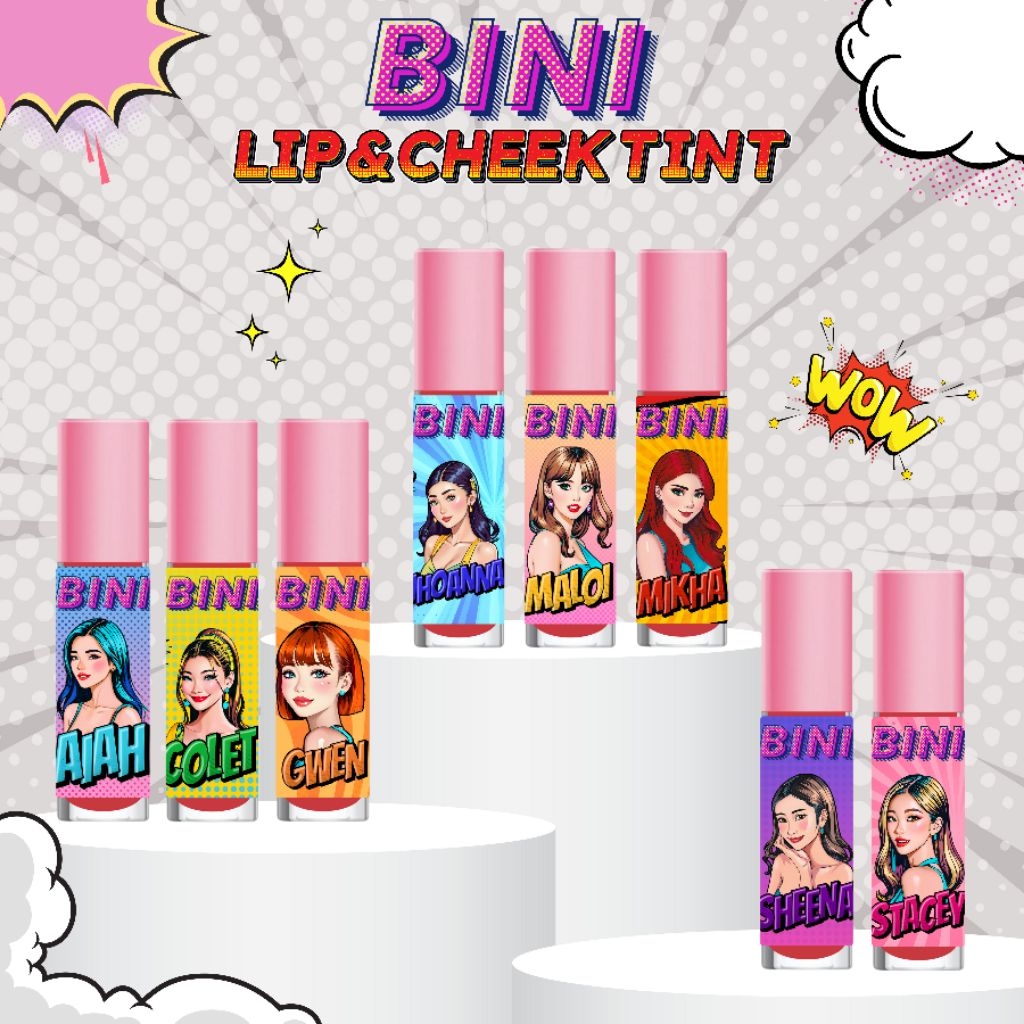 Bini Lip and Cheek Tint with Box 10ml | Shopee Philippines