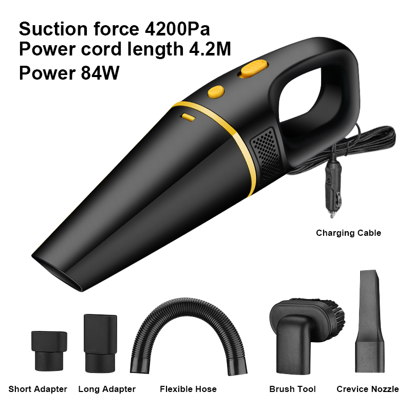 Cordless Vacuum Cleaner Mini Car Vacuum 4200kpa High Power Vacuum For ...