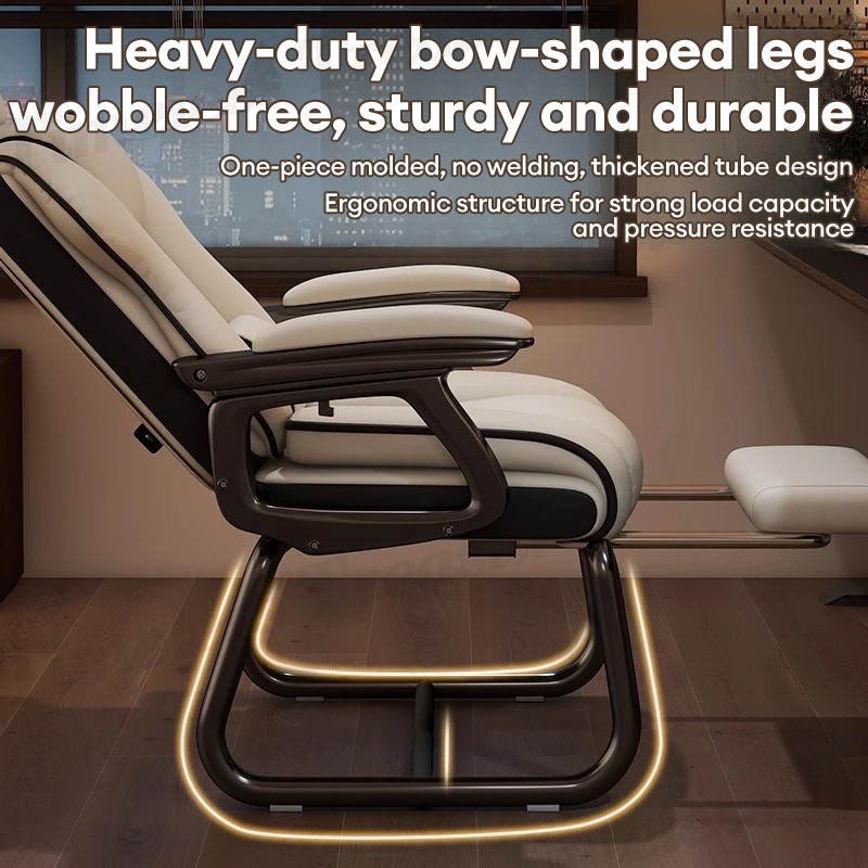 Reclining Gaming Chair Ergonomic Chair Headrest Office Soft Back ...