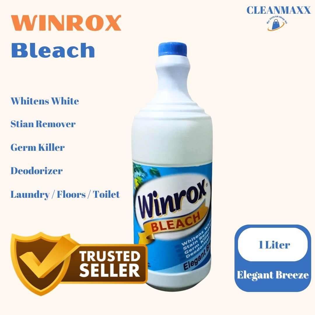 Winrox Bleach 1 Liter | Elegant Breeze | Deep Cleaning Bleach ...