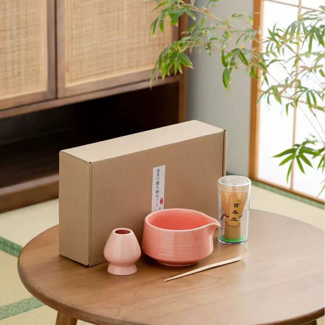 Japanese Tea Sets Traditional Matcha Gift Set Matcha Whisk Spoon ...