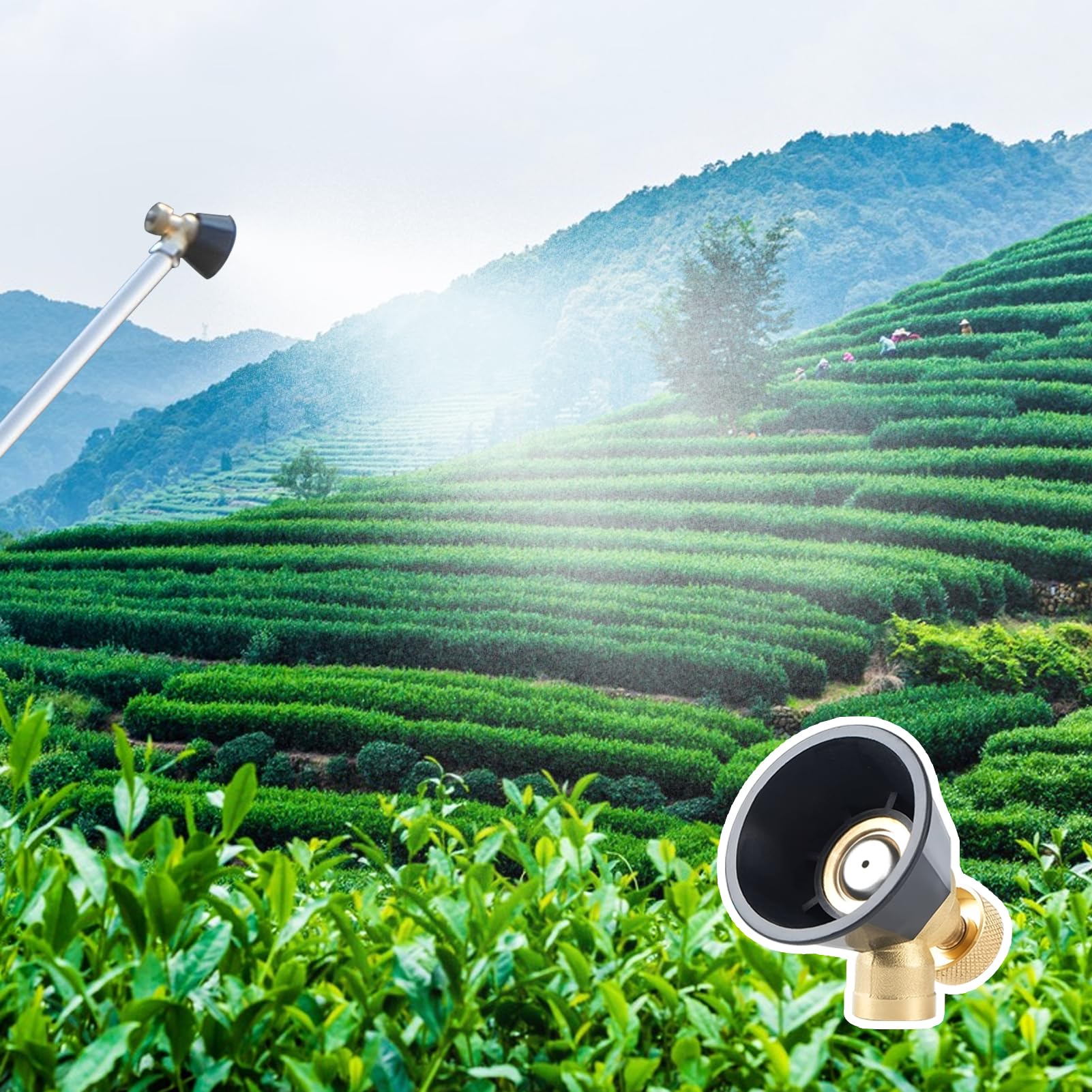 Adjustable sprayer nozzle Heavy duty misting nozzle Agriculture ...