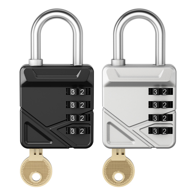 Key password two-in-one Zinc Alloy Combination Padlock Digital Padlock ...