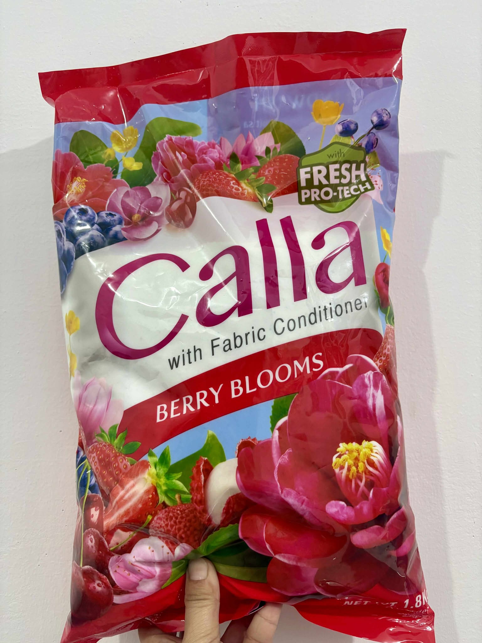 Calla Detergent Powder BERRY BLOOMS with Fabric Conditioner 1.8KG - New ...