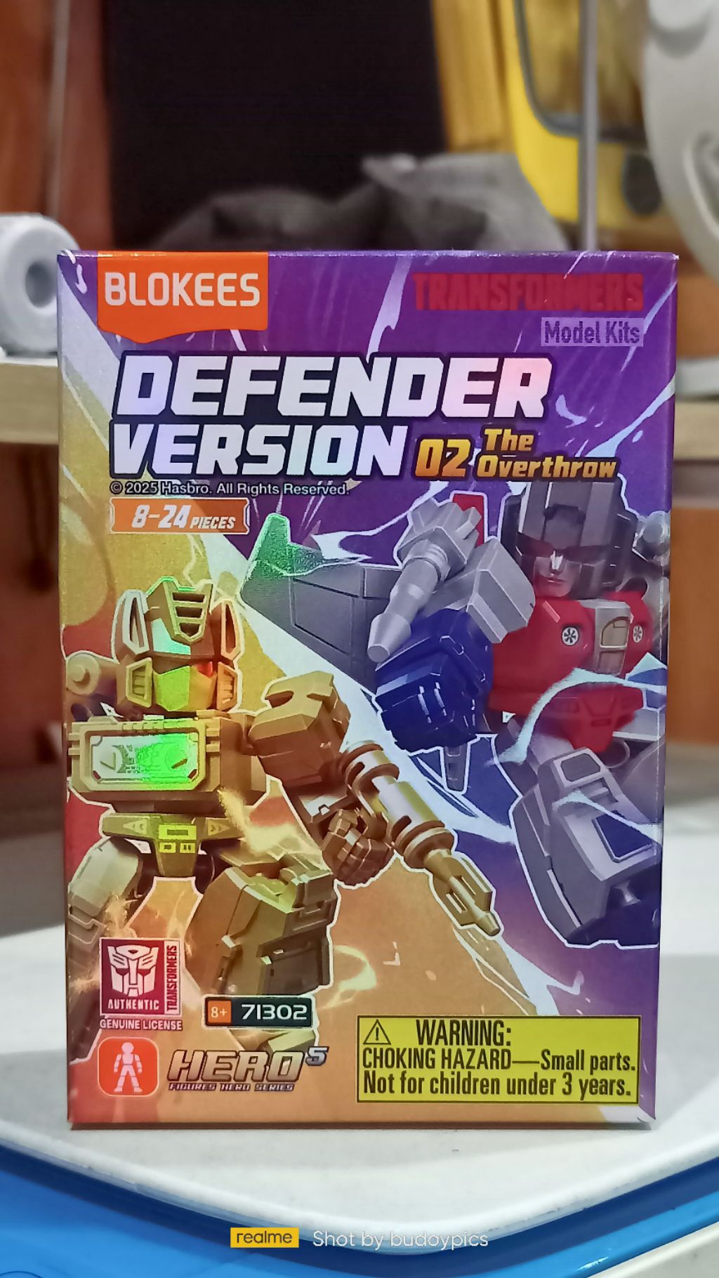 Blokees Transformers Model Kits Defender Version 02 The Overthrow ...
