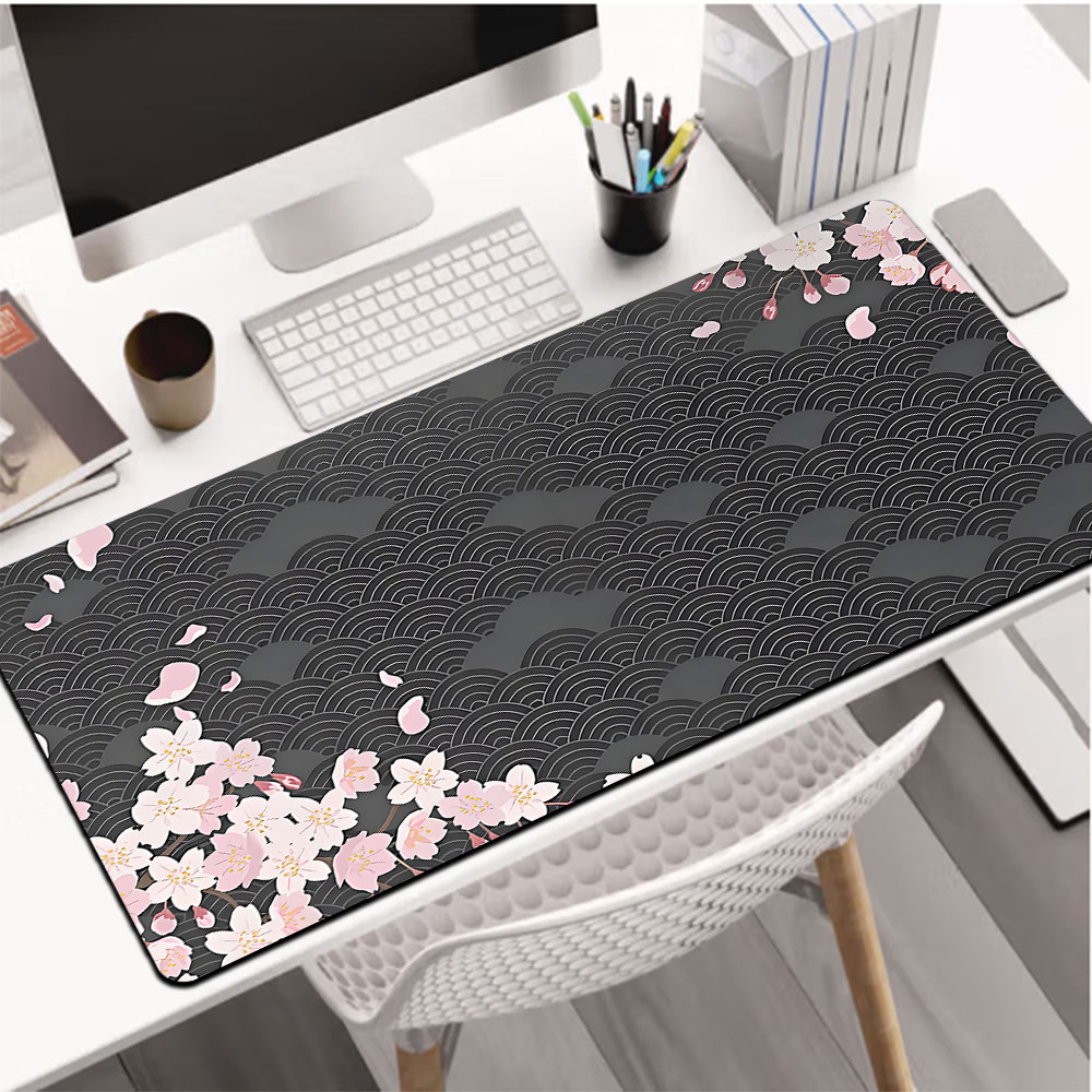 1pc Japanese water pattern Large Mouse Pad computer mat Desk Mat ...