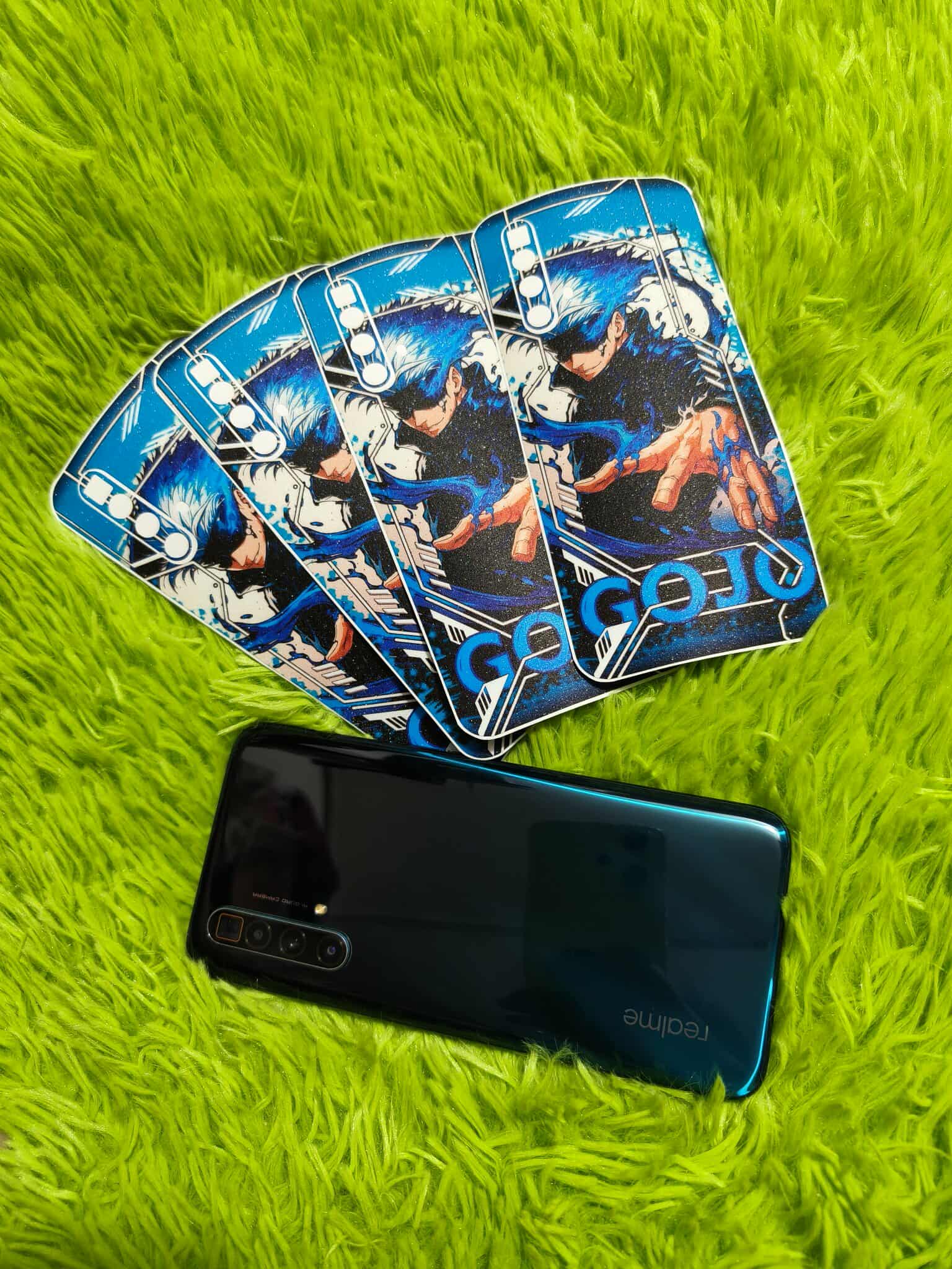 3M JUJUTSU KAISEN GOJO Skin Vinyl Wrap Ervan Decal ( MESSAGE YOUR PHONE ...