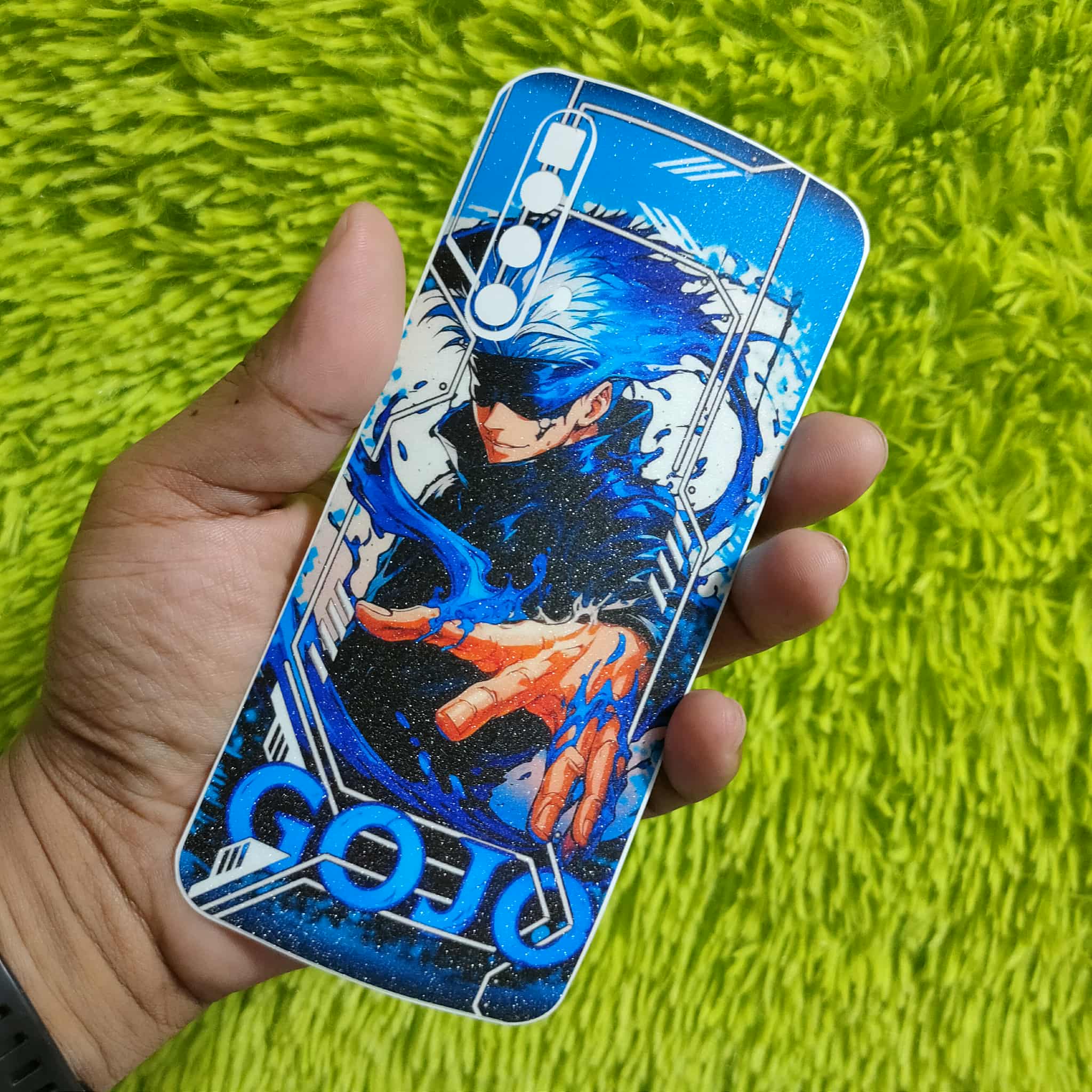 3M JUJUTSU KAISEN GOJO Skin Vinyl Wrap Ervan Decal ( MESSAGE YOUR PHONE ...