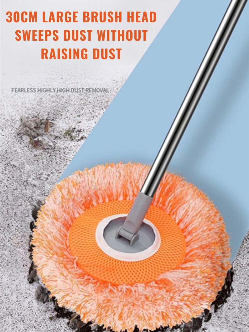 Ceiling Mop Wall Mop with 2m Handle 360 Degree Rotating Floor Cleaning ...