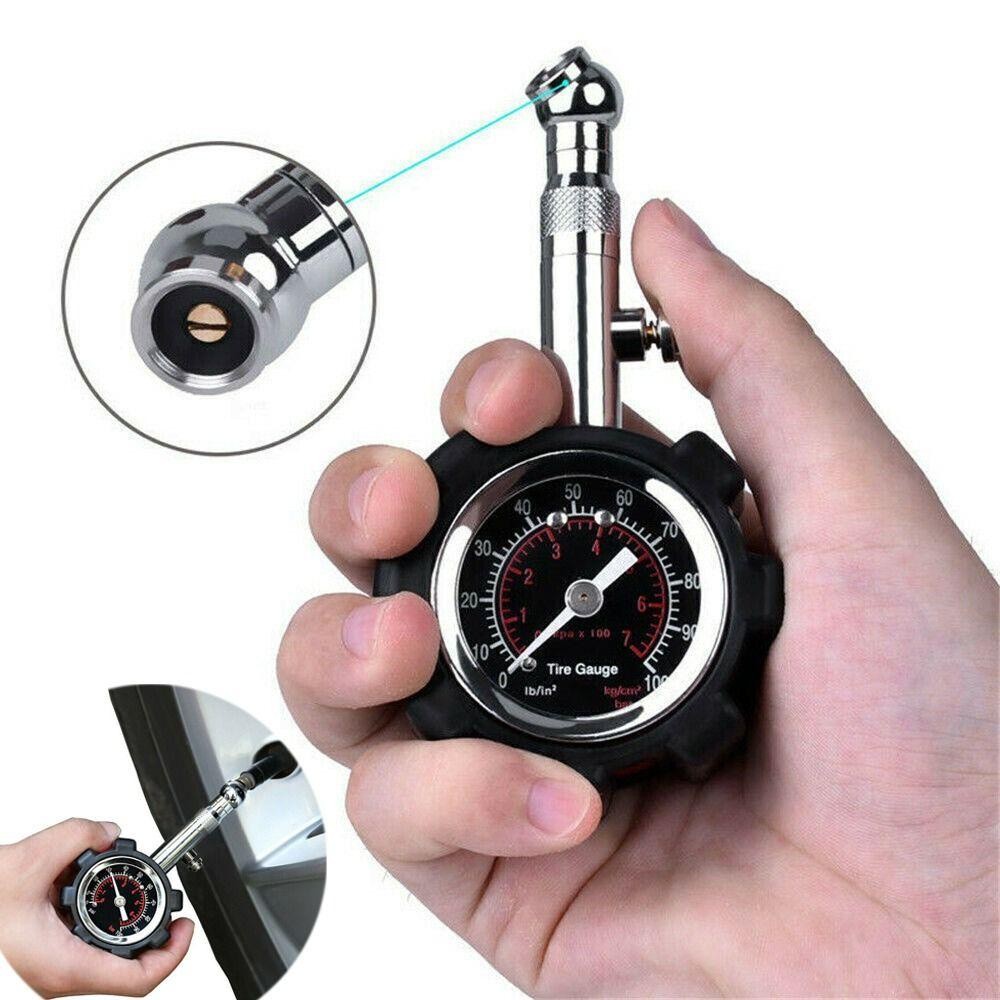Tire Pressure Gauge 100 PSI High Accuracy with Reset Function Heavy ...
