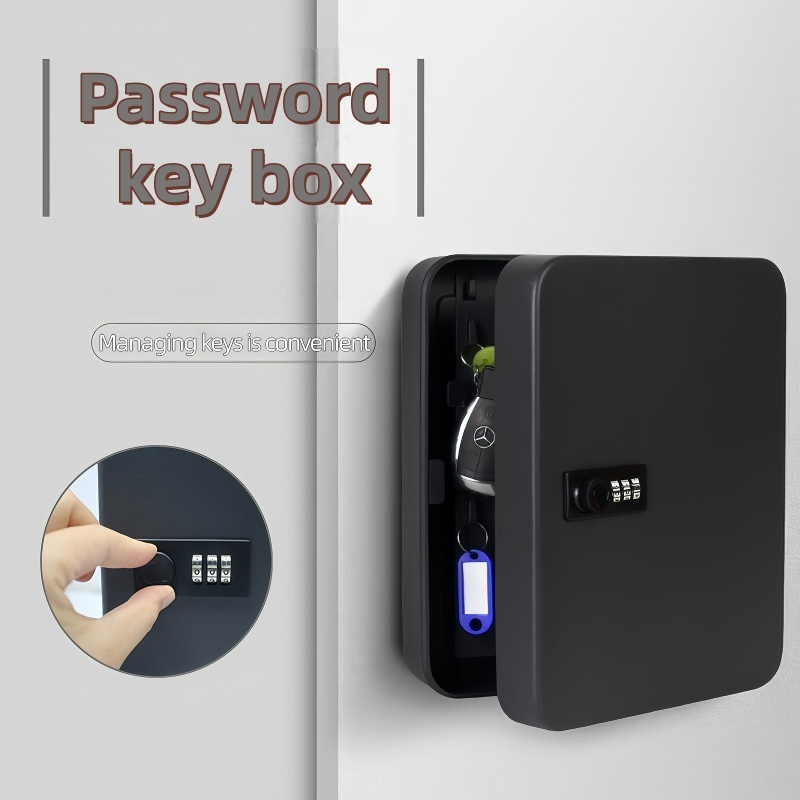 Storage Cabinet Key Safe Box Storage Security Password Key Safe Box ...
