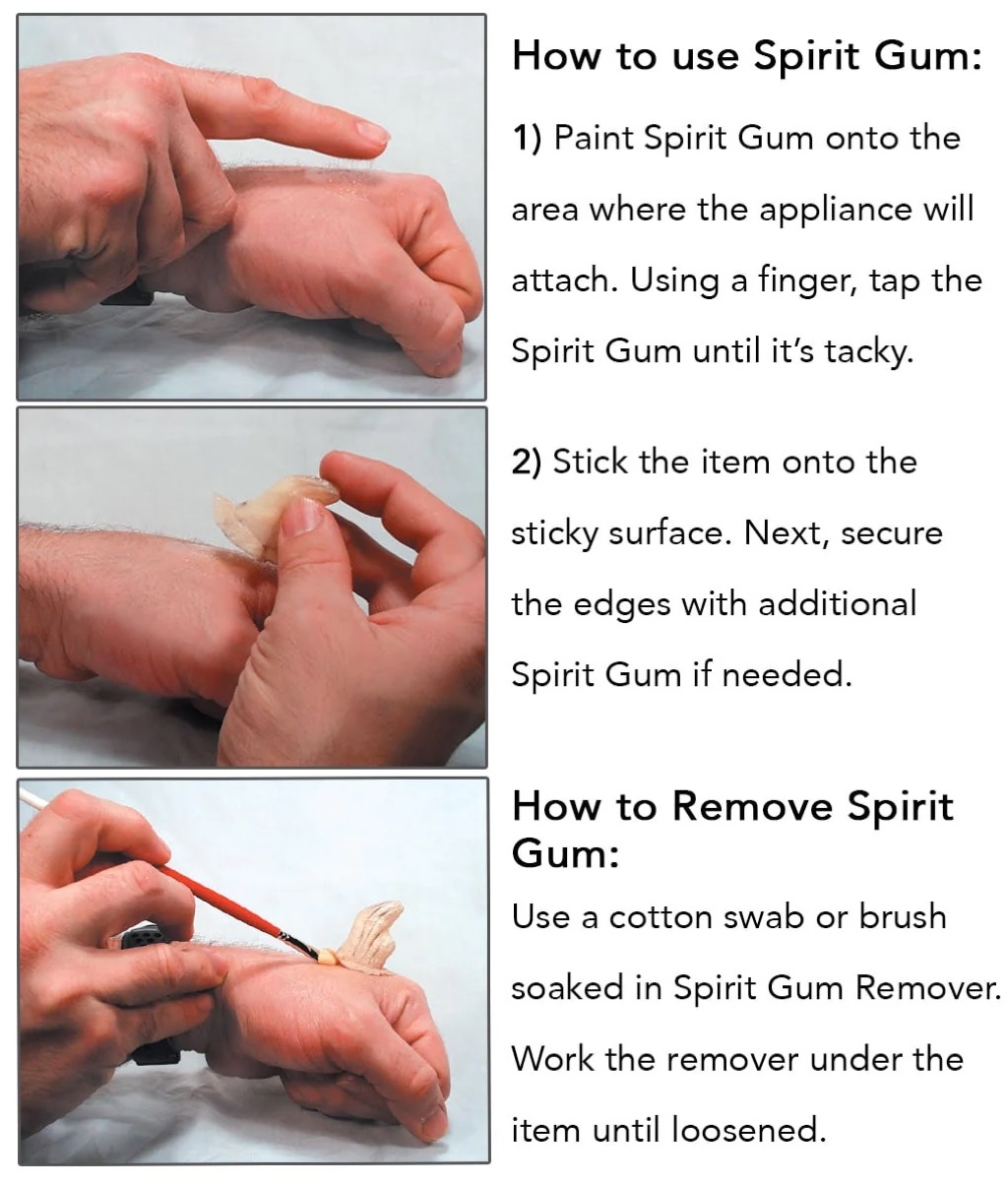 Bonz03 Spirit gum adhesive glue | Shopee Philippines
