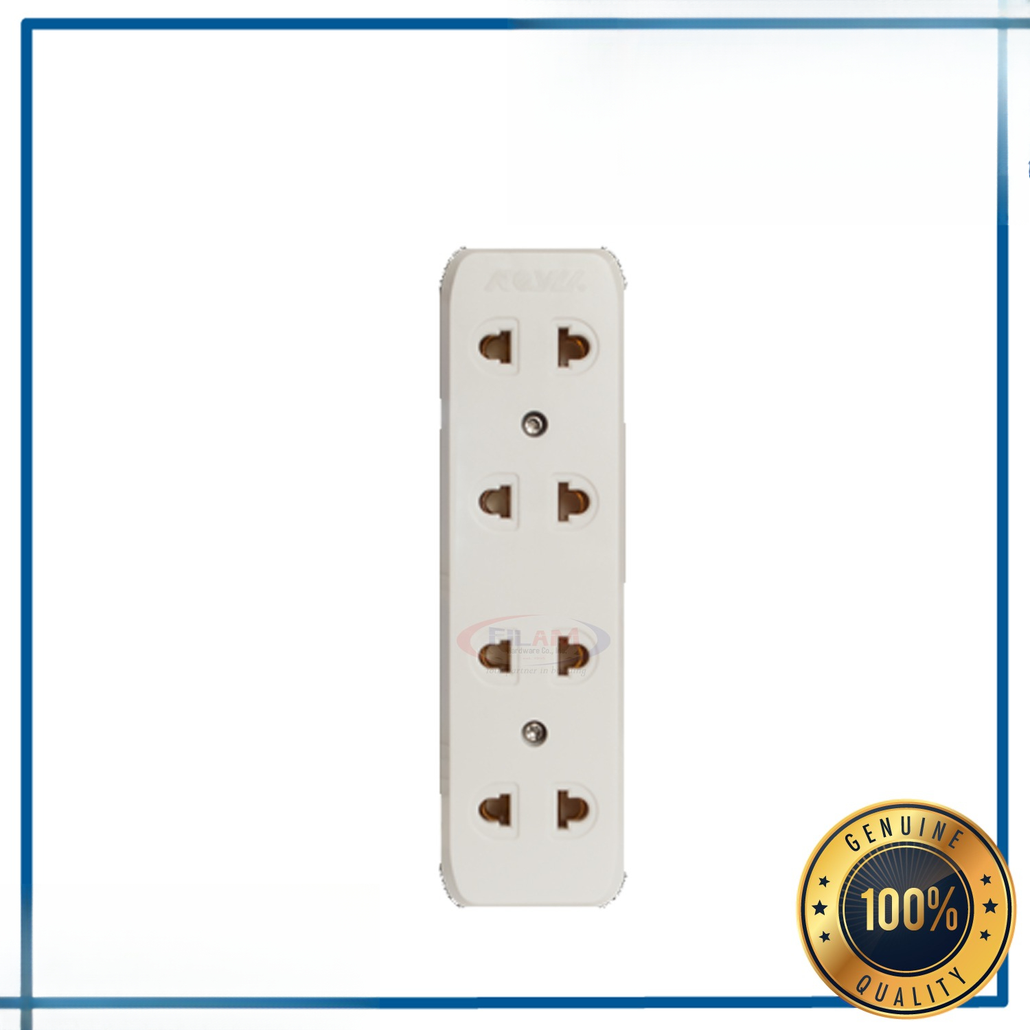 Universal Surface-Mount Outlet – Multi-Plug Electrical Socket for Wall ...