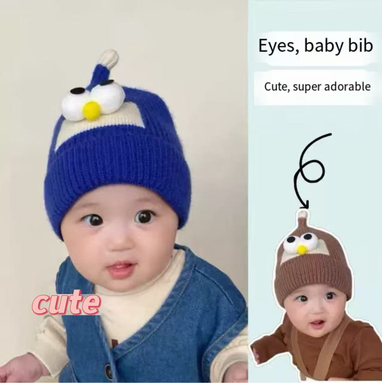 Baby Bonet Soft Hat Newborn Boy Girl Cotton Hats knitted hat for baby ...