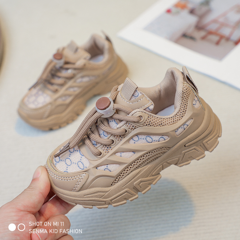 SENMA Rubber Shoes For Kids Girls Korean Shoes Fashion Sneakers Chunky ...
